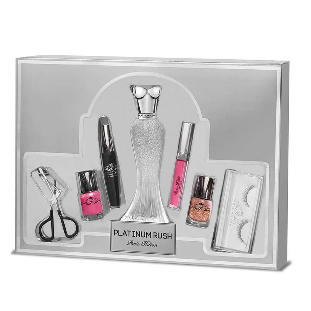 Set Platinum Rush Makeup Set By Paris Hilton For Women Eau De